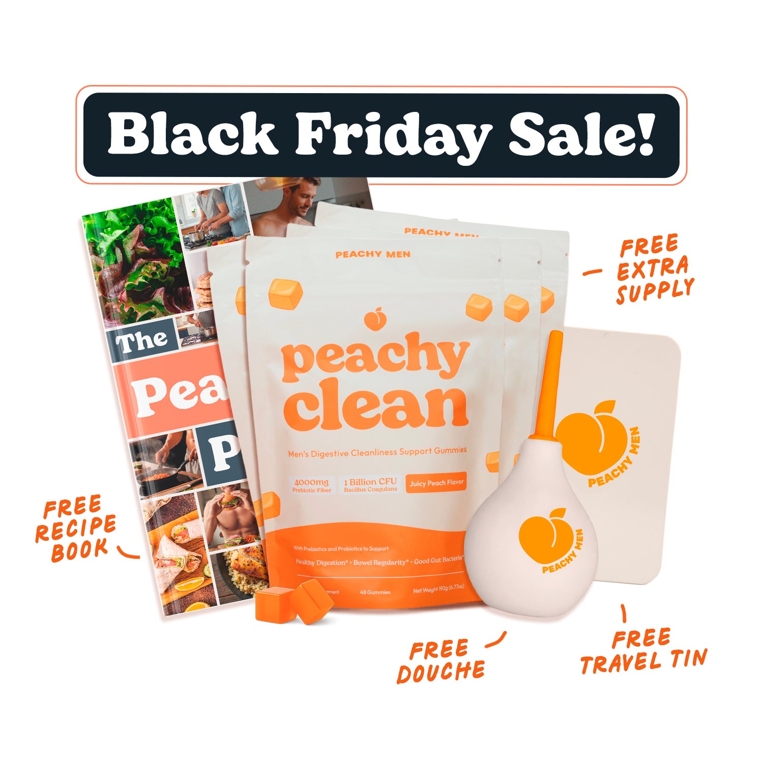 Peachy Clean BFCM – Peachy Men
